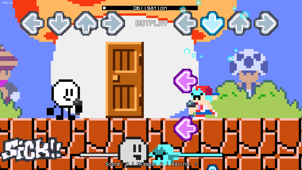 Mario Mayhem Mixup (Cover Mod) Mod for Friday Night Funkin' | FNF Mods