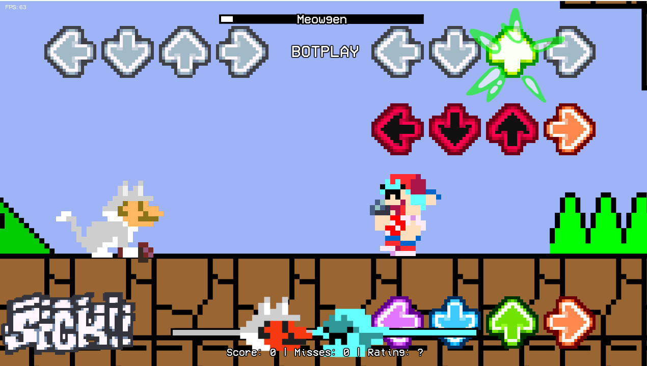 Mario Mayhem Mixup (Cover Mod) Mod for Friday Night Funkin' | FNF Mods