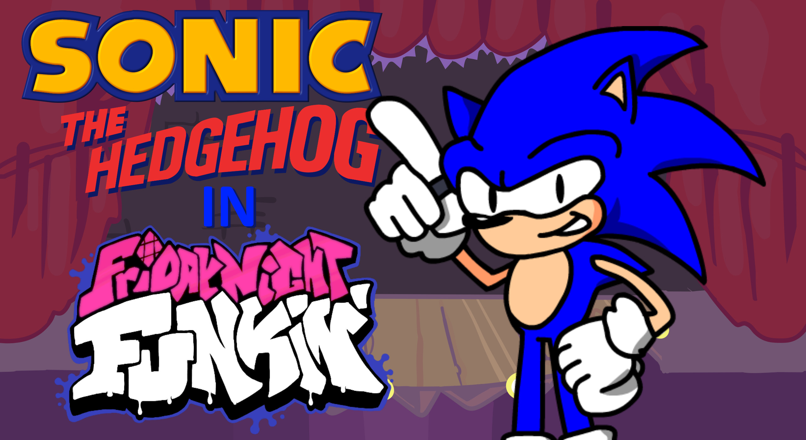 Sonic The Hedgehog in Psych Engine Mod for Friday Night Funkin' | FNF Mods