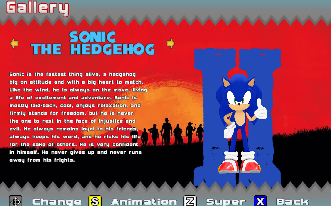 Red Dead Redemption 2 theme Mod for Sonic World | SW Mods