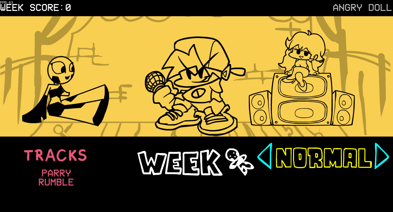 Angry night Angel Mod for Friday Night Funkin' | FNF Mods