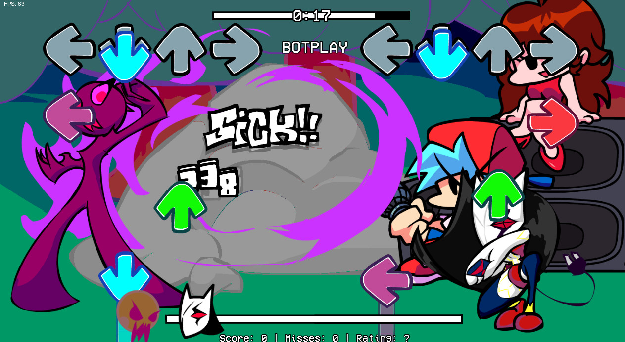 Angry night Angel Mod for Friday Night Funkin' | FNF Mods