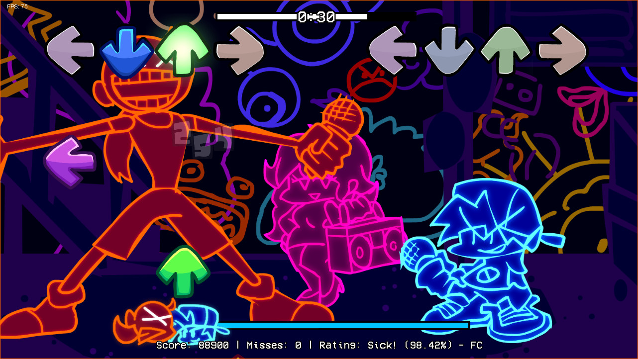 Re-drawn Icons [BASE GAME & B-SIDE UPDATE!] Mod for Friday Night Funkin ...