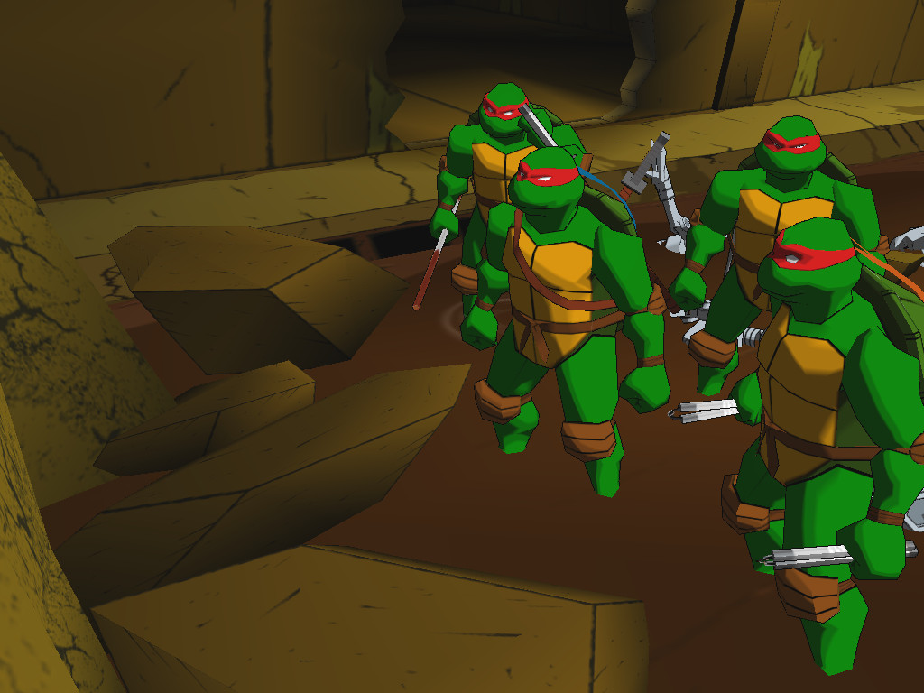 TMNT in original colors mod Mod for Teenage Mutant Ninja Turtles (2003 ...