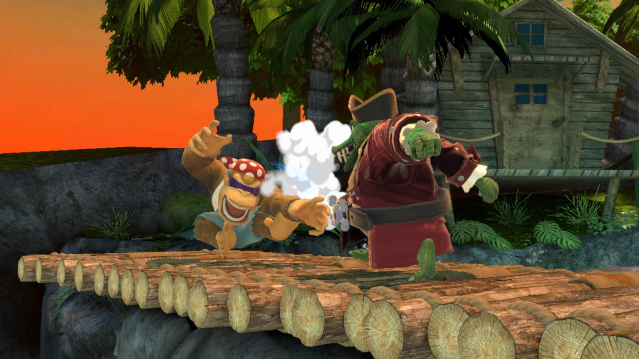Sunset Kongo Falls Mod for Super Smash Bros. Ultimate | SSBU Mods