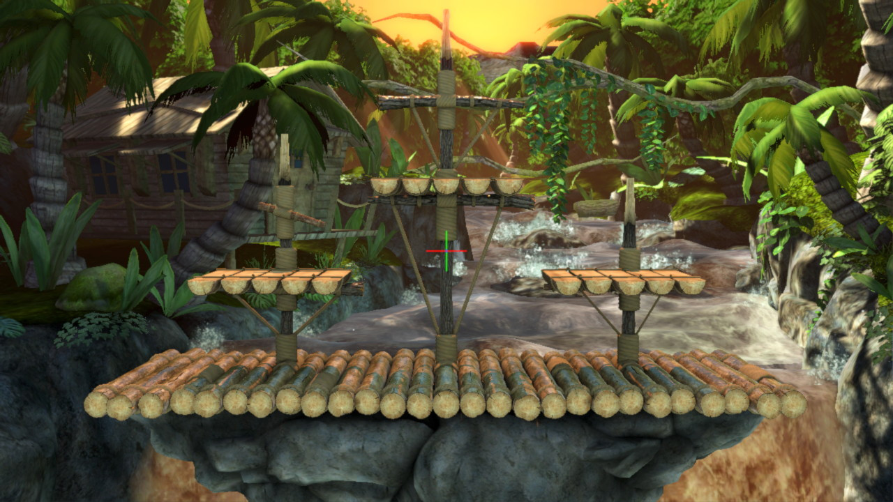 Sunset Kongo Falls Mod for Super Smash Bros. Ultimate | SSBU Mods