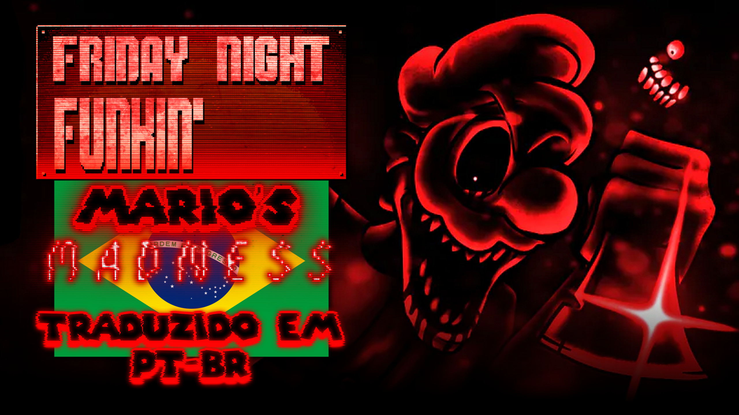 FNF | Mario's Madness | Traduzido em PT-BR Mod for Friday Night Funkin ...