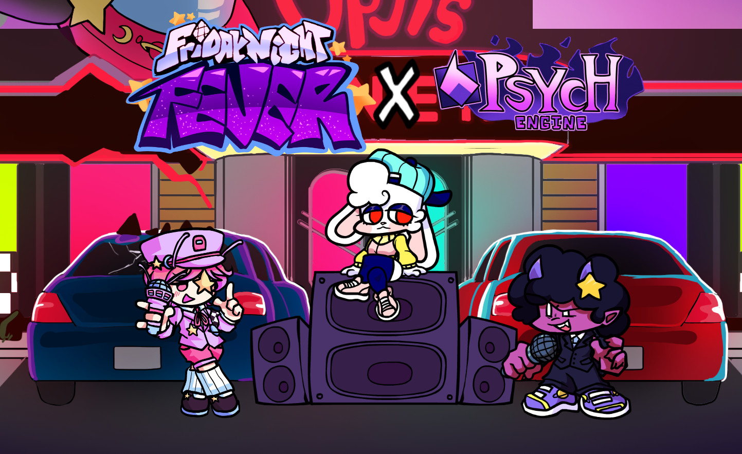 Friday Night Fever Psych Engine Port Mod for Friday Night Funkin' | FNF ...