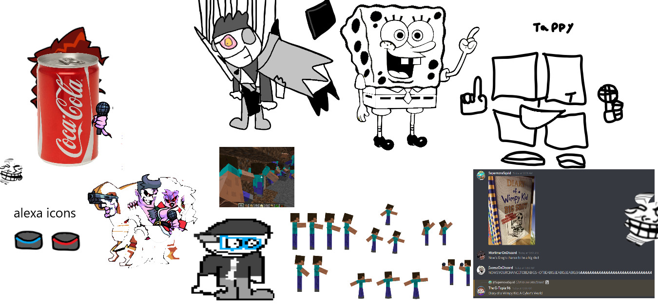 FNF - A Random Assortment of Characters [Friday Night Funkin'] [Mods]