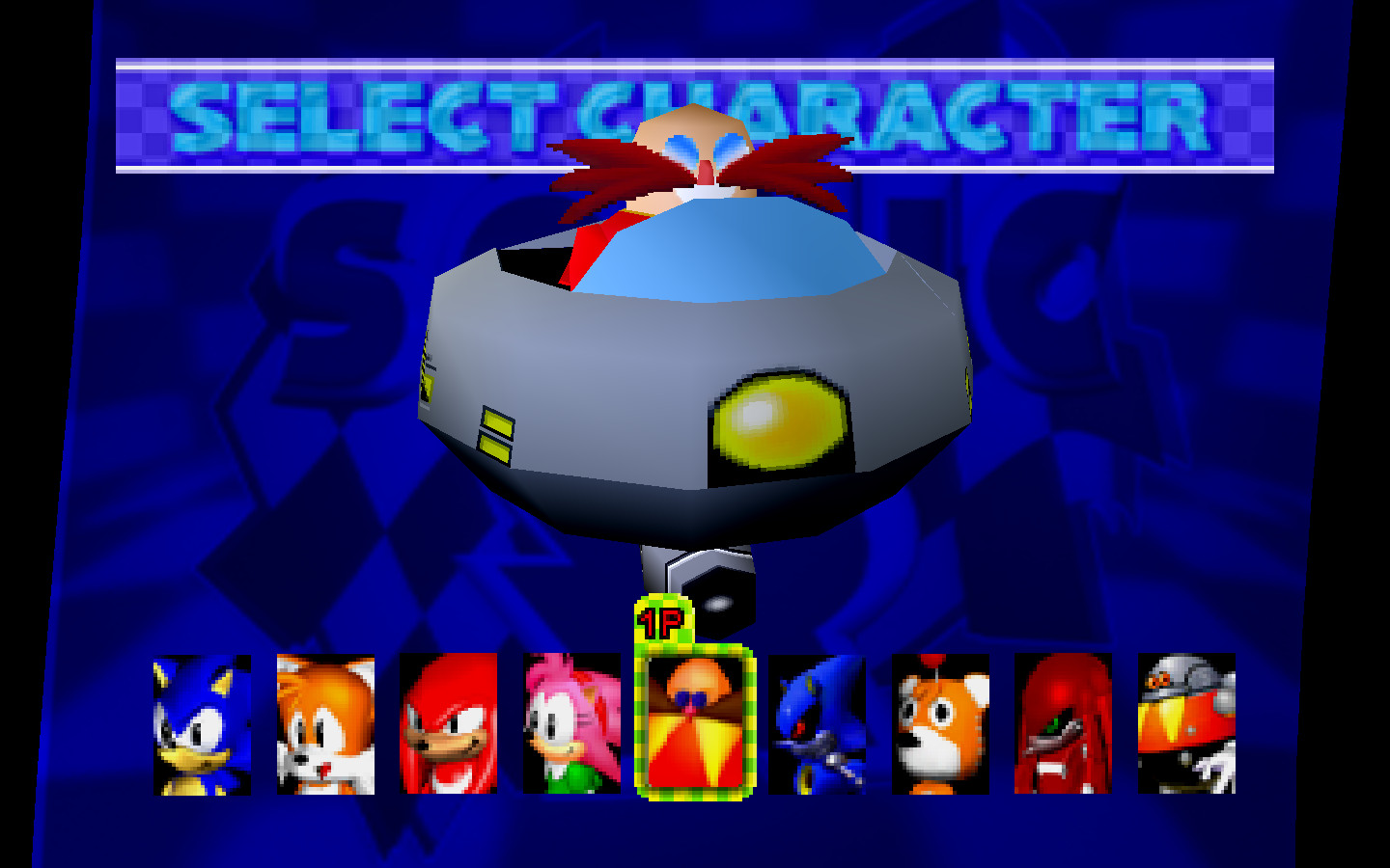 SA1 Dreamcast Character Textures Mod for Sonic R | SR Mods