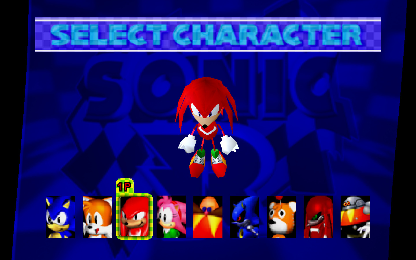 SA1 Dreamcast Character Textures Mod for Sonic R | SR Mods