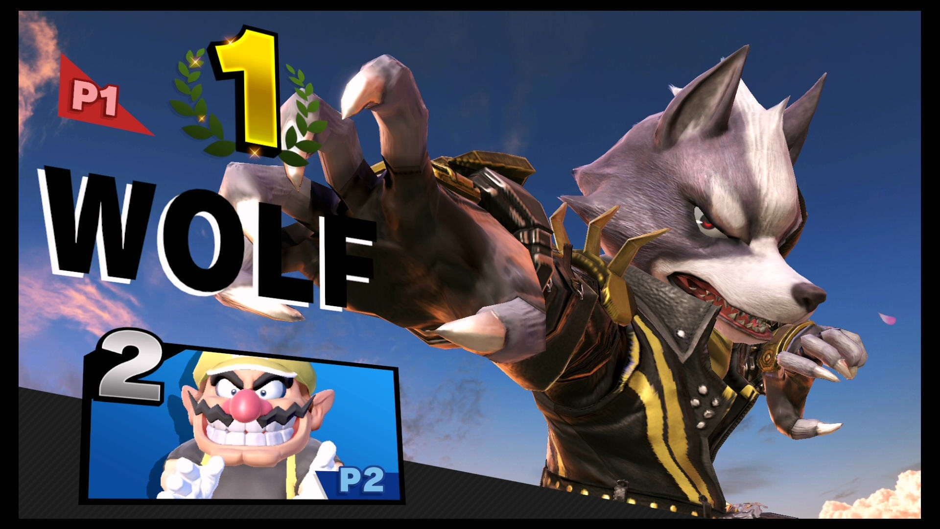 Black and Gold Wolf Mod for Super Smash Bros. Ultimate | SSBU Mods