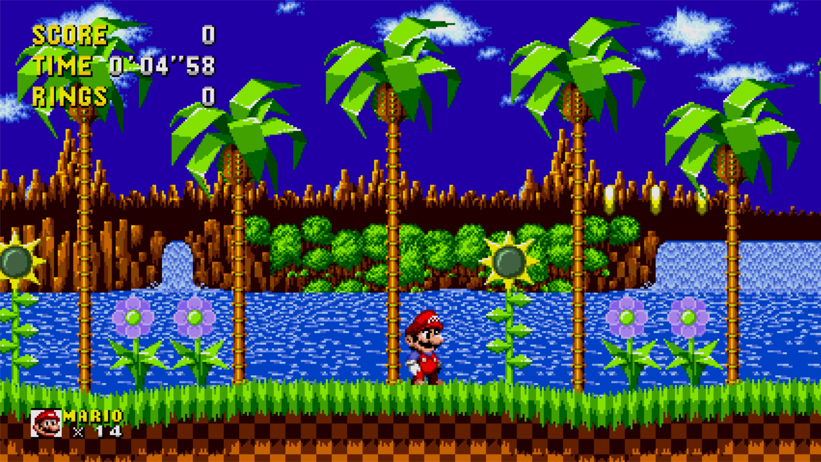 Mario Mod for Sonic the Hedgehog Forever | S1F Mods