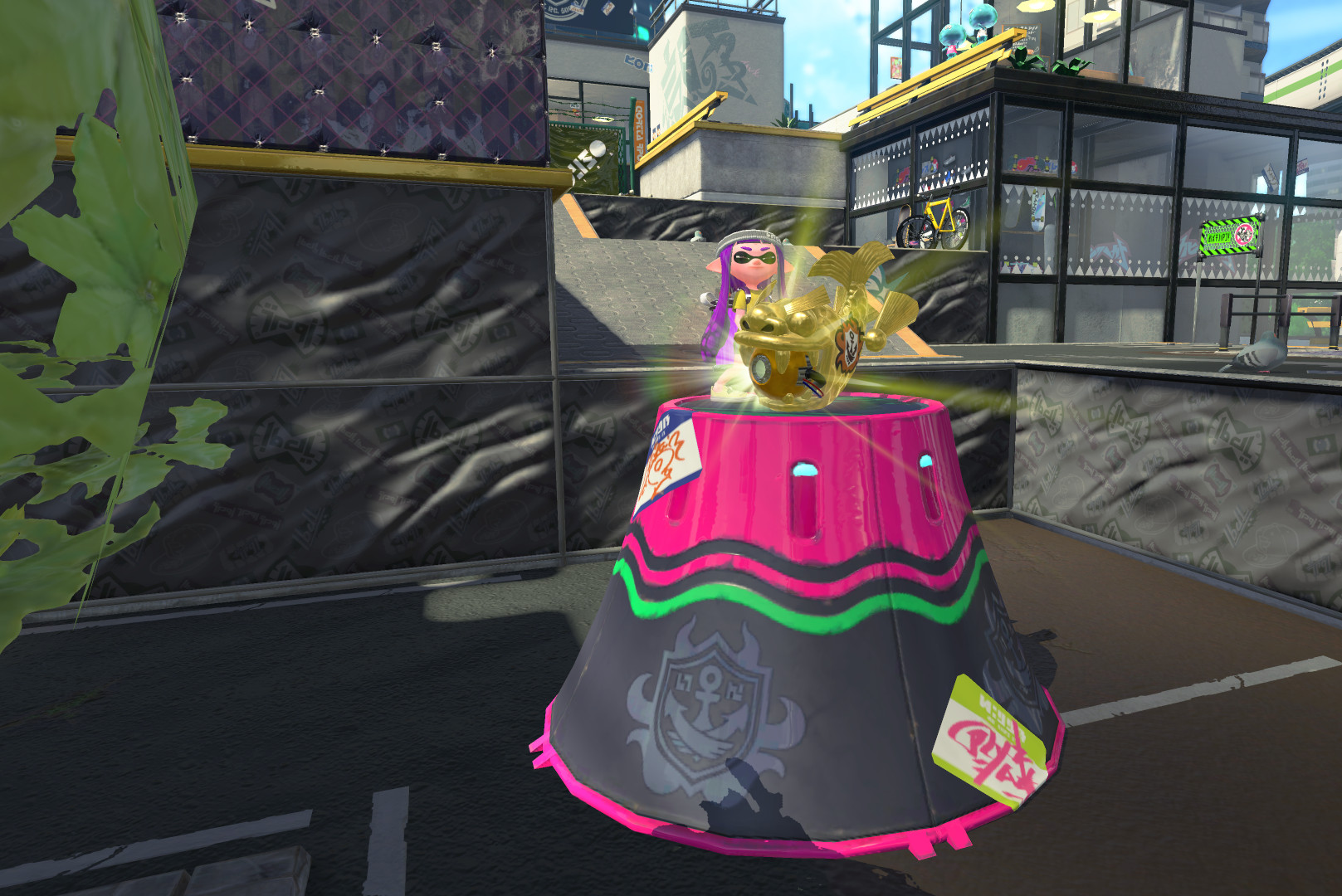 Early Splatoon 1 Rainmaker Goal [Splatoon 2] [Mods]