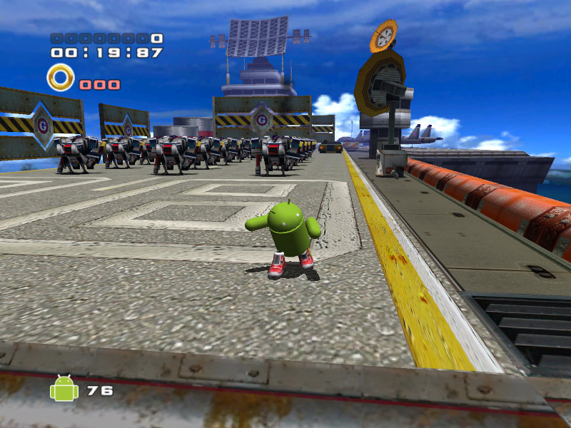 Android Robot/Bugdroid Mod for Sonic Adventure 2 | SA2 Mods