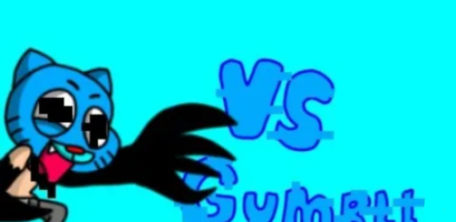 VS glitch gumball reimagined Mod for Friday Night Funkin' | FNF Mods