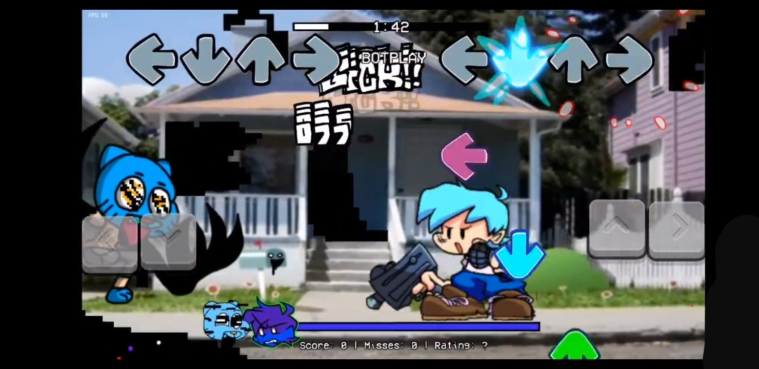 VS glitch gumball reimagined Mod for Friday Night Funkin' | FNF Mods