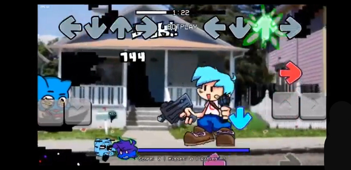 VS glitch gumball reimagined Mod for Friday Night Funkin' | FNF Mods