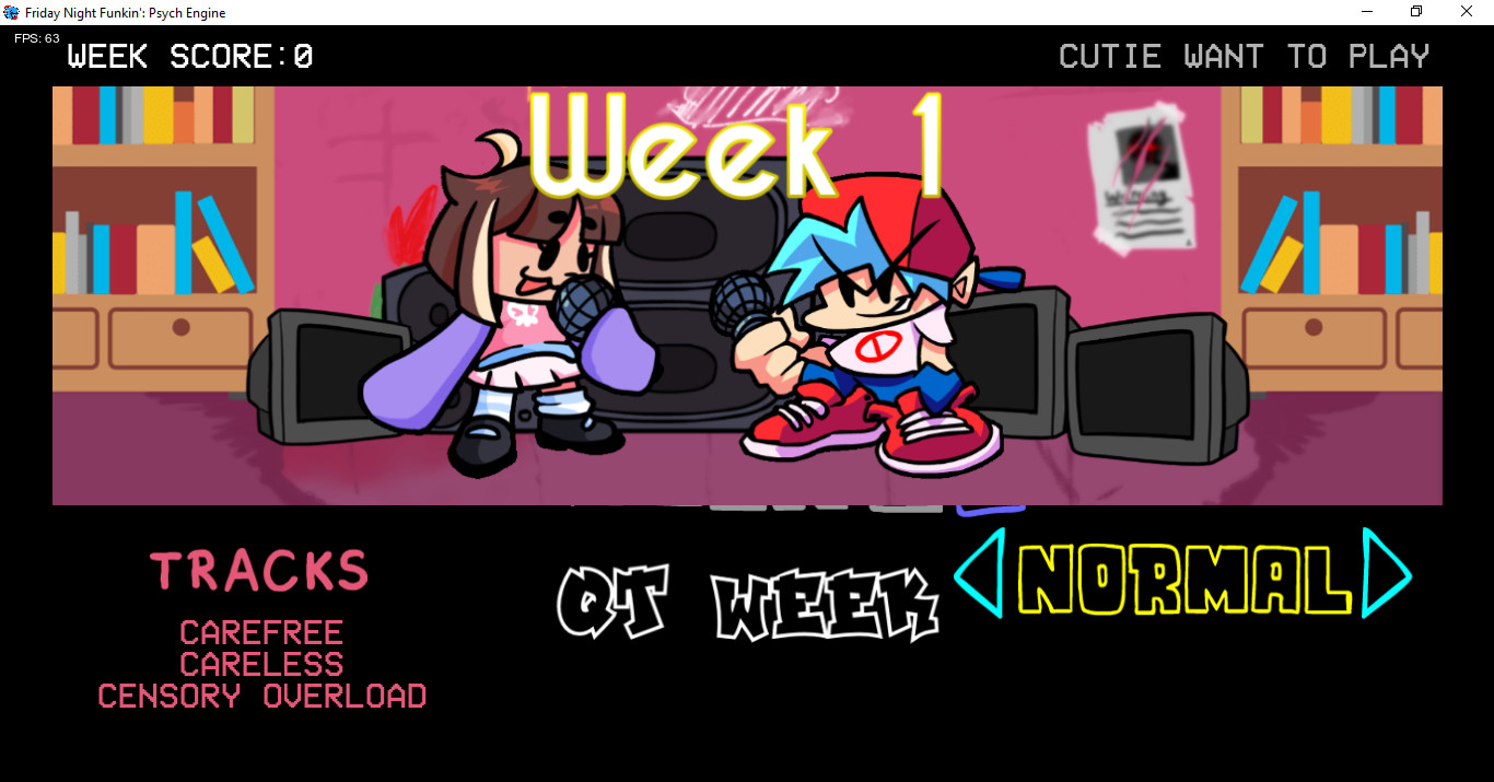 Friday night funkin' QT MOD (Destroyer Robot) Mod for Friday Night ...