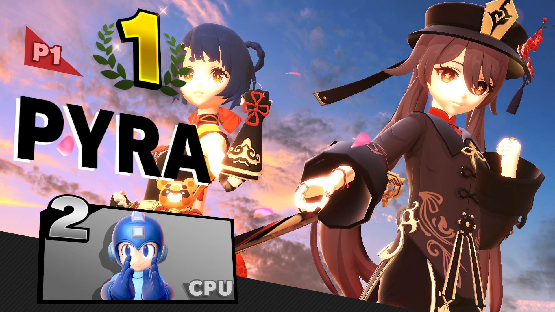 Hu Tao/Keqing (Genshin Impact) Mod for Super Smash Bros. Ultimate ...