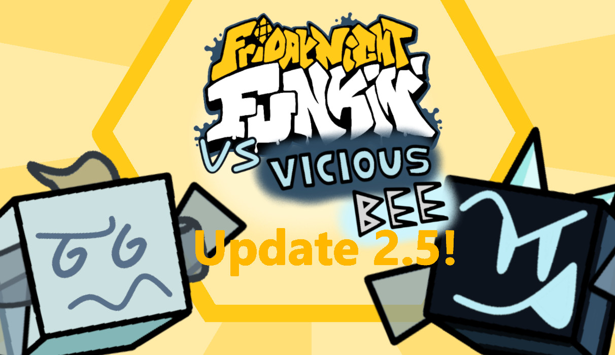 Vs. Vicious Bee (Update 2.5) Mod for Friday Night Funkin' | FNF Mods