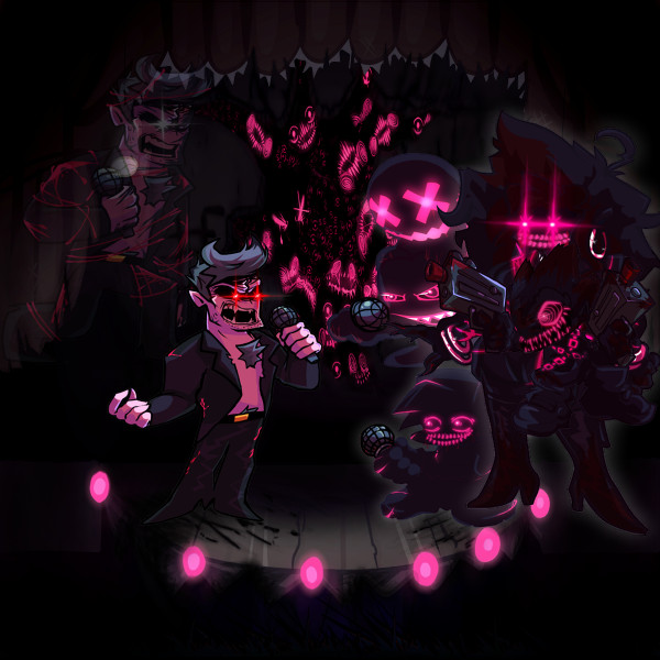 Corruption mod-dad demo Mod for Friday Night Funkin' | FNF Mods