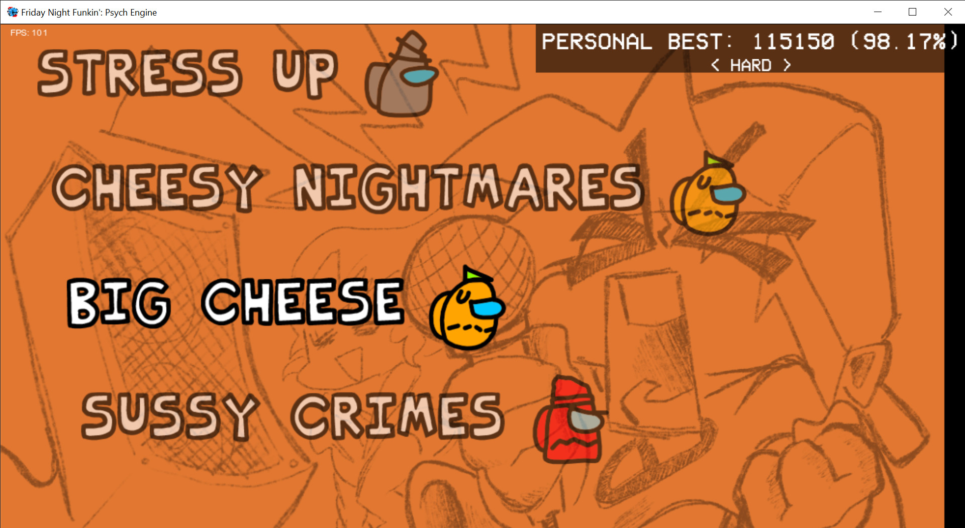 Fnf vs among us logic [WEEK 2!!!] [Friday Night Funkin'] [Mods]