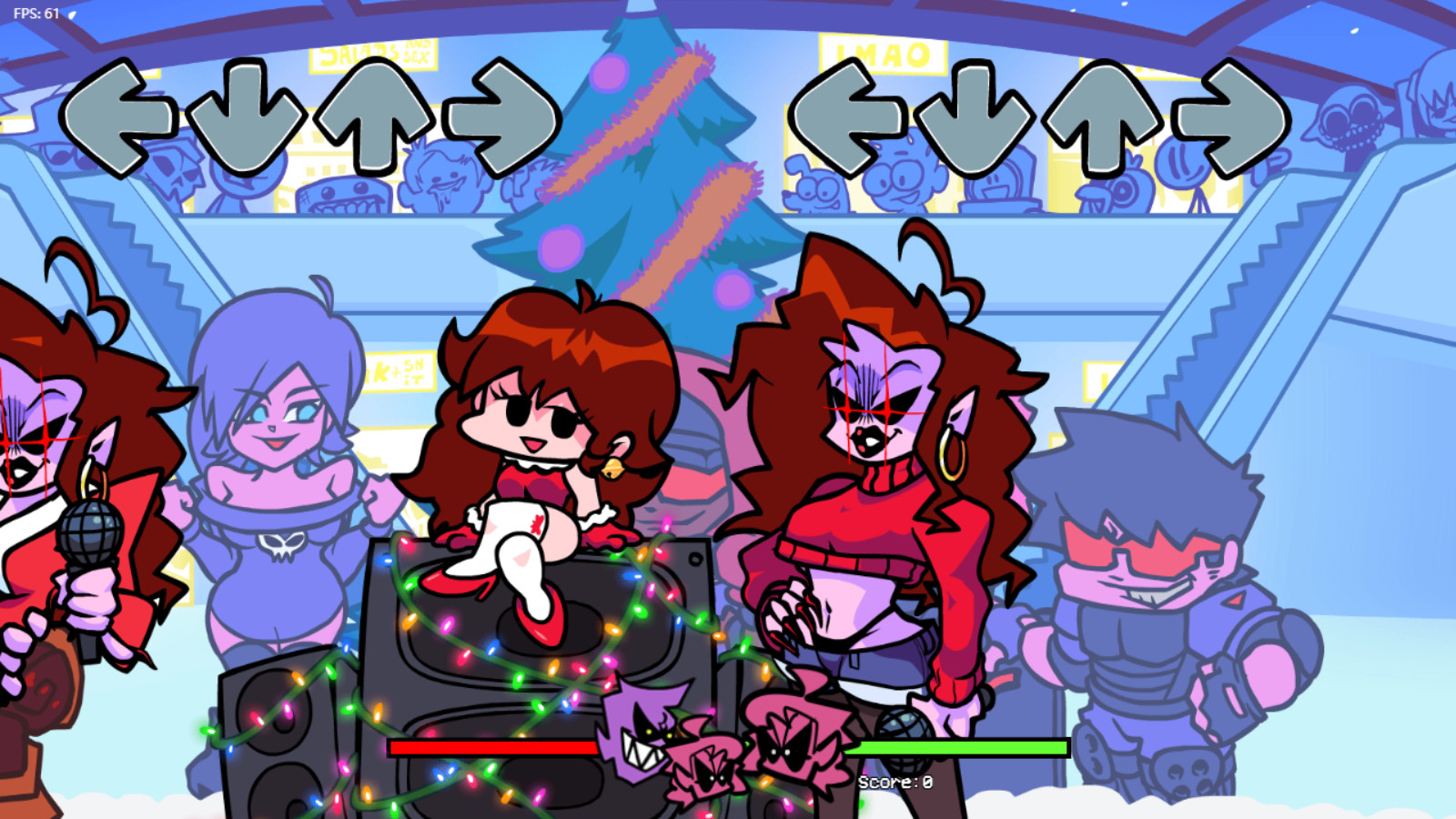 Playable Mom (+Christmas Verison) Mod for Friday Night Funkin' | FNF Mods