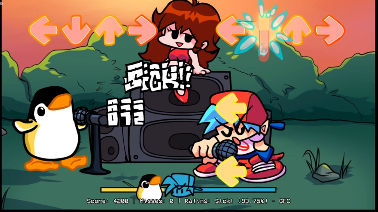 FNF Vs. Sunny The Penguin [Friday Night Funkin'] [Mods]