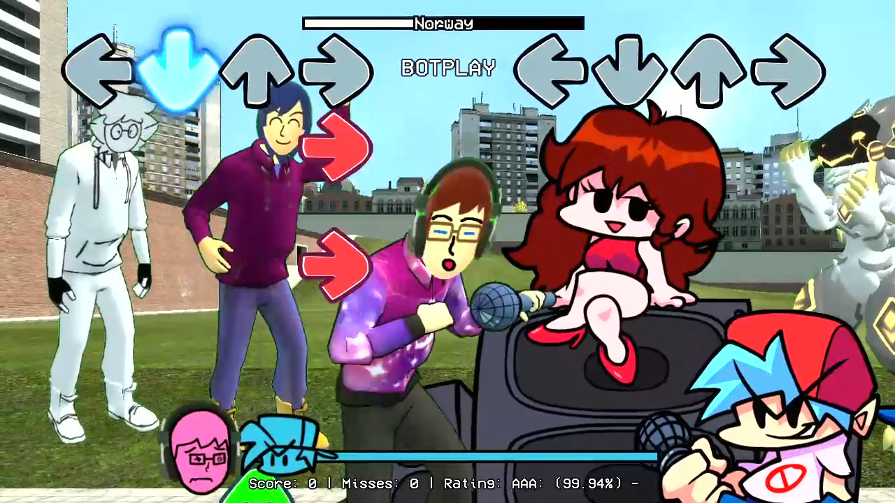 Friday Night Funkin' Aaron Mod: Cover Collection [Friday Night Funkin ...