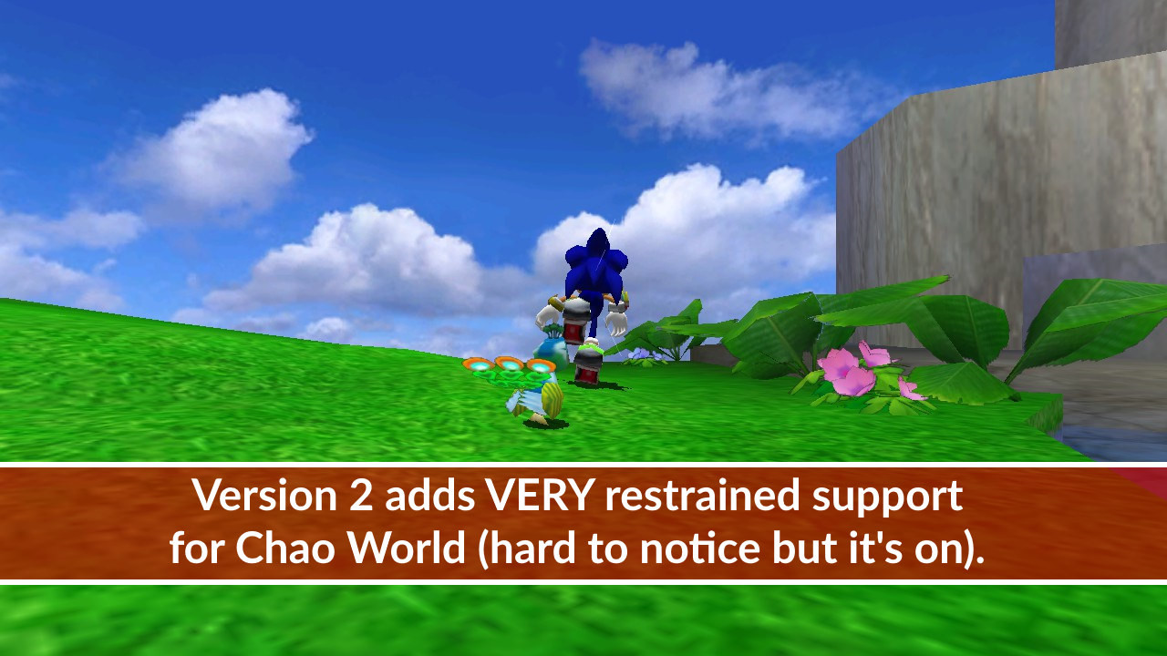 Dynamic Field of View for Action Stages Mod for Sonic Adventure 2 | SA2 ...