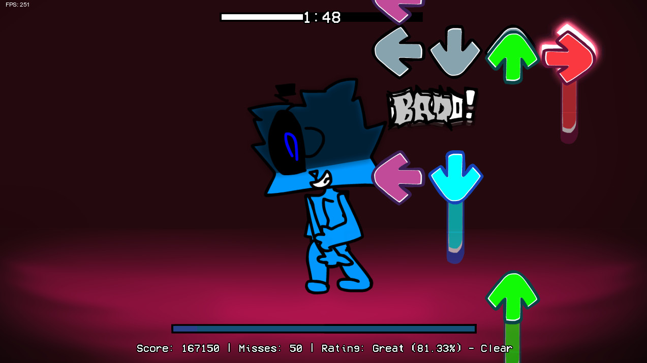 Ben.exe Nighmare [BlueCat] Mod for Friday Night Funkin' | FNF Mods