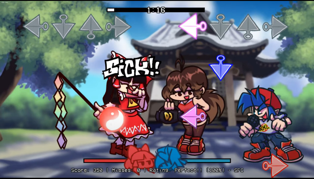 FNF x Touhou - Scarlet Melopoeia win 7 32 bits Mod for Friday Night ...