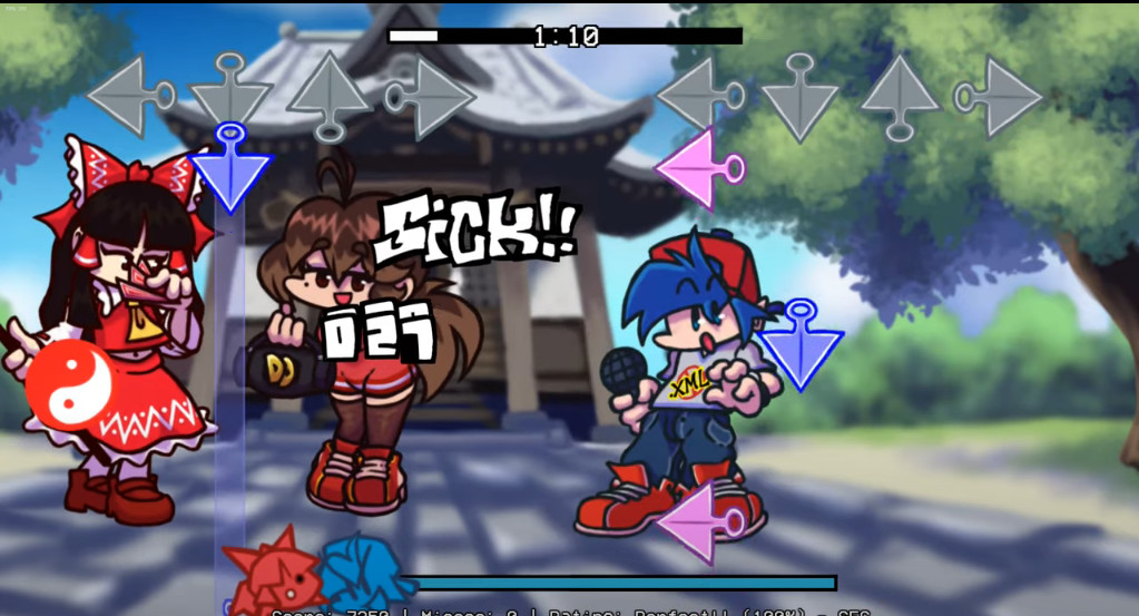 FNF x Touhou - Scarlet Melopoeia win 7 32 bits Mod for Friday Night ...