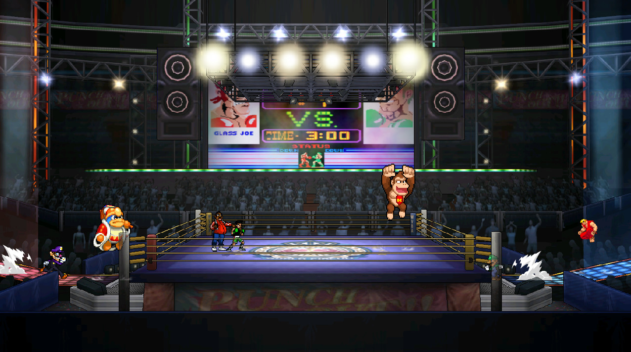 Boxing Ring (Punch-Out) Mod for Super Smash Bros. Crusade | SSBC Mods