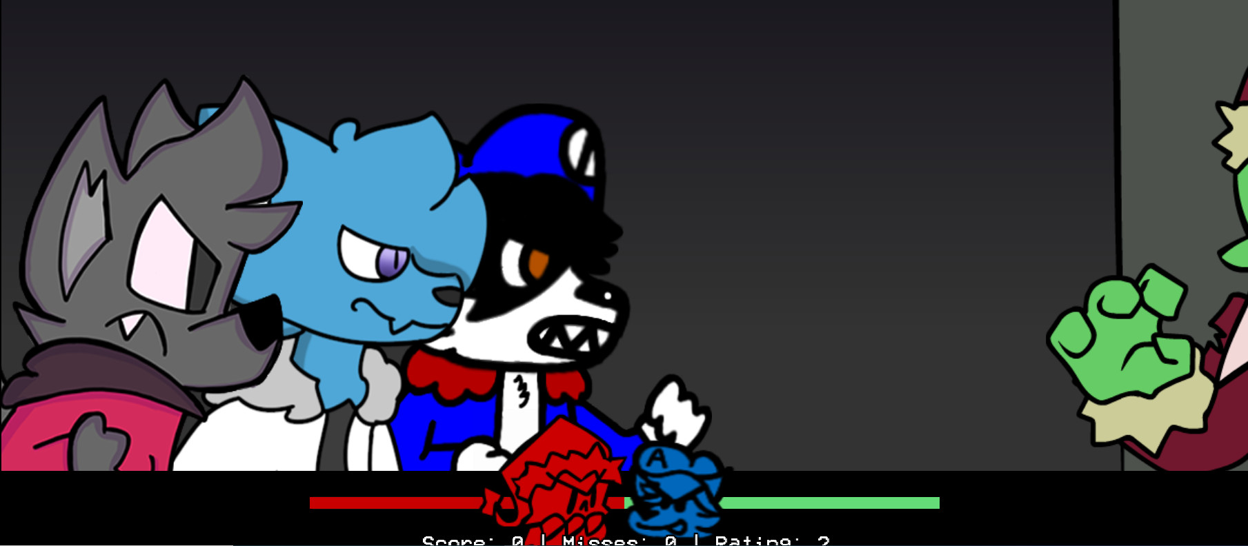 Zanta but with the Furry Gang! Mod for Friday Night Funkin' | FNF Mods