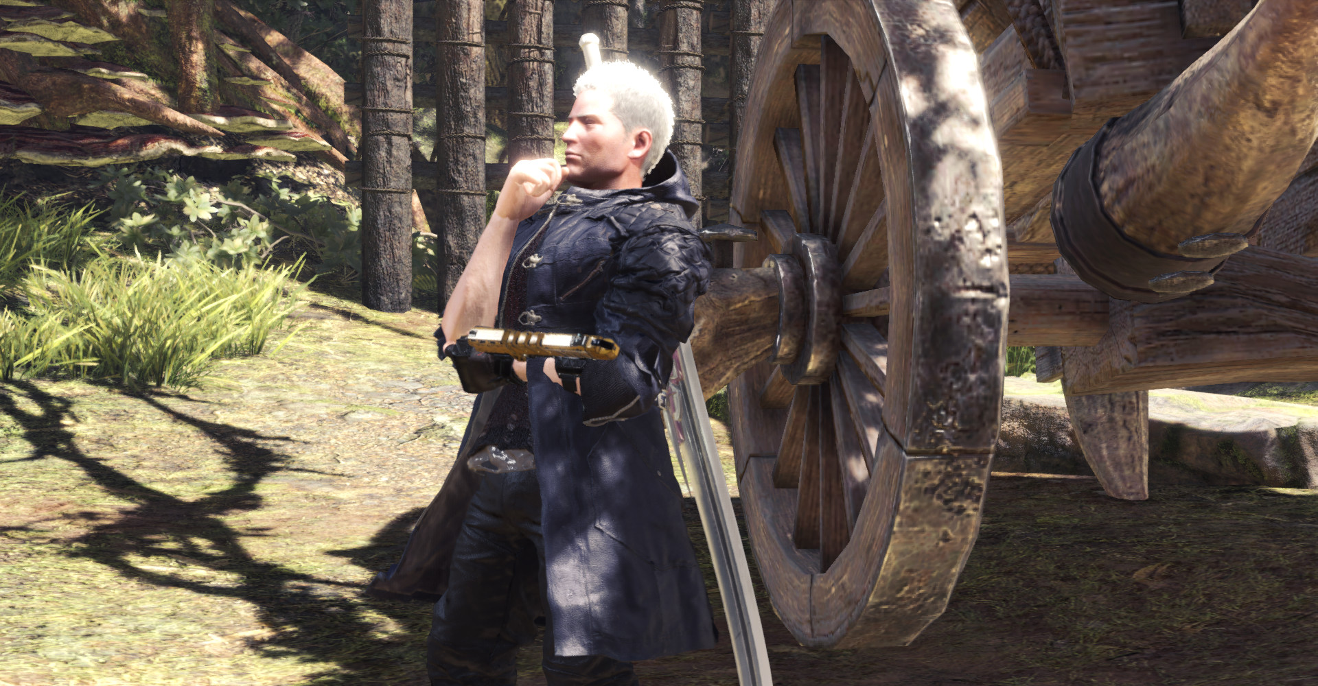 DMC5 - Nero Armor [Monster Hunter: World] [Mods]