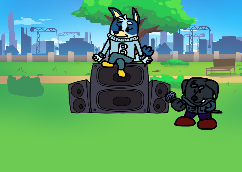 Friday Night Bluey: Mod for Friday Night Funkin' | FNF Mods