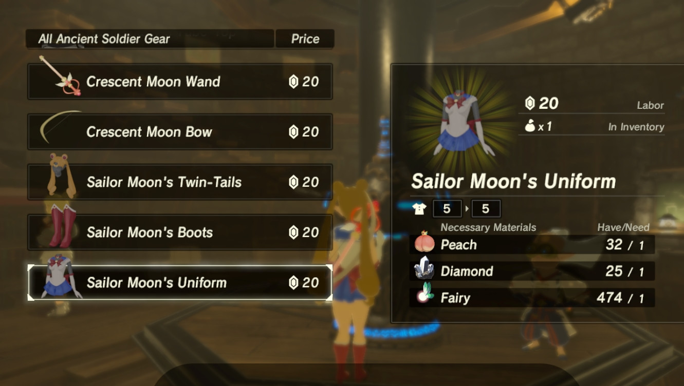 [LINKLE]Sailor_Moon-Serena(cosplay) Mod for The Legend of Zelda: Breath ...