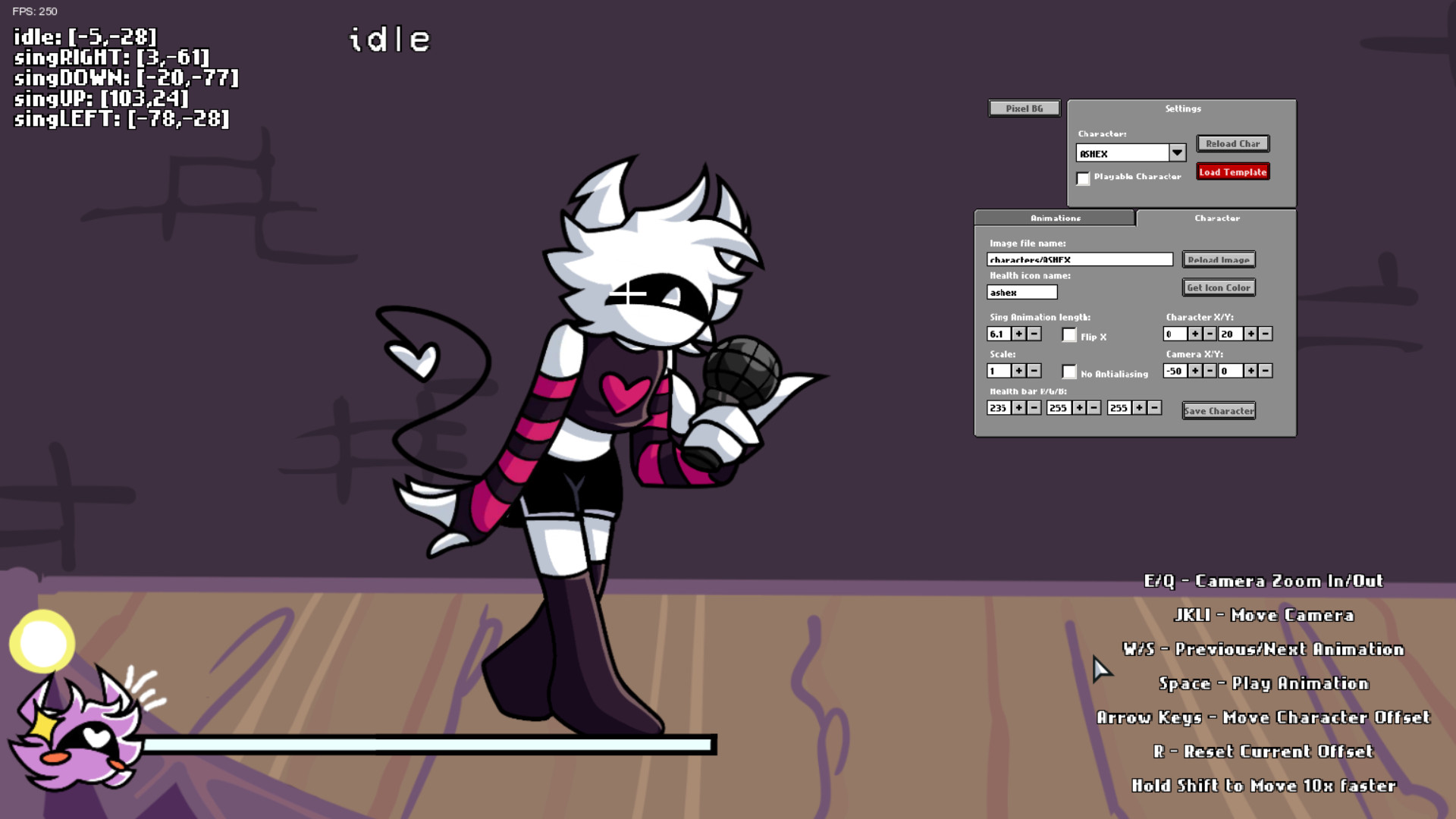 Playable Ash Ex For PsychEngine + gf Mod for Friday Night Funkin' | FNF ...