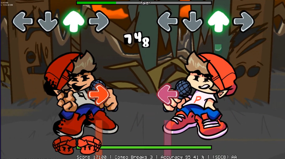 Faker Player Playable [UPDATE] Mod for Friday Night Funkin' | FNF Mods