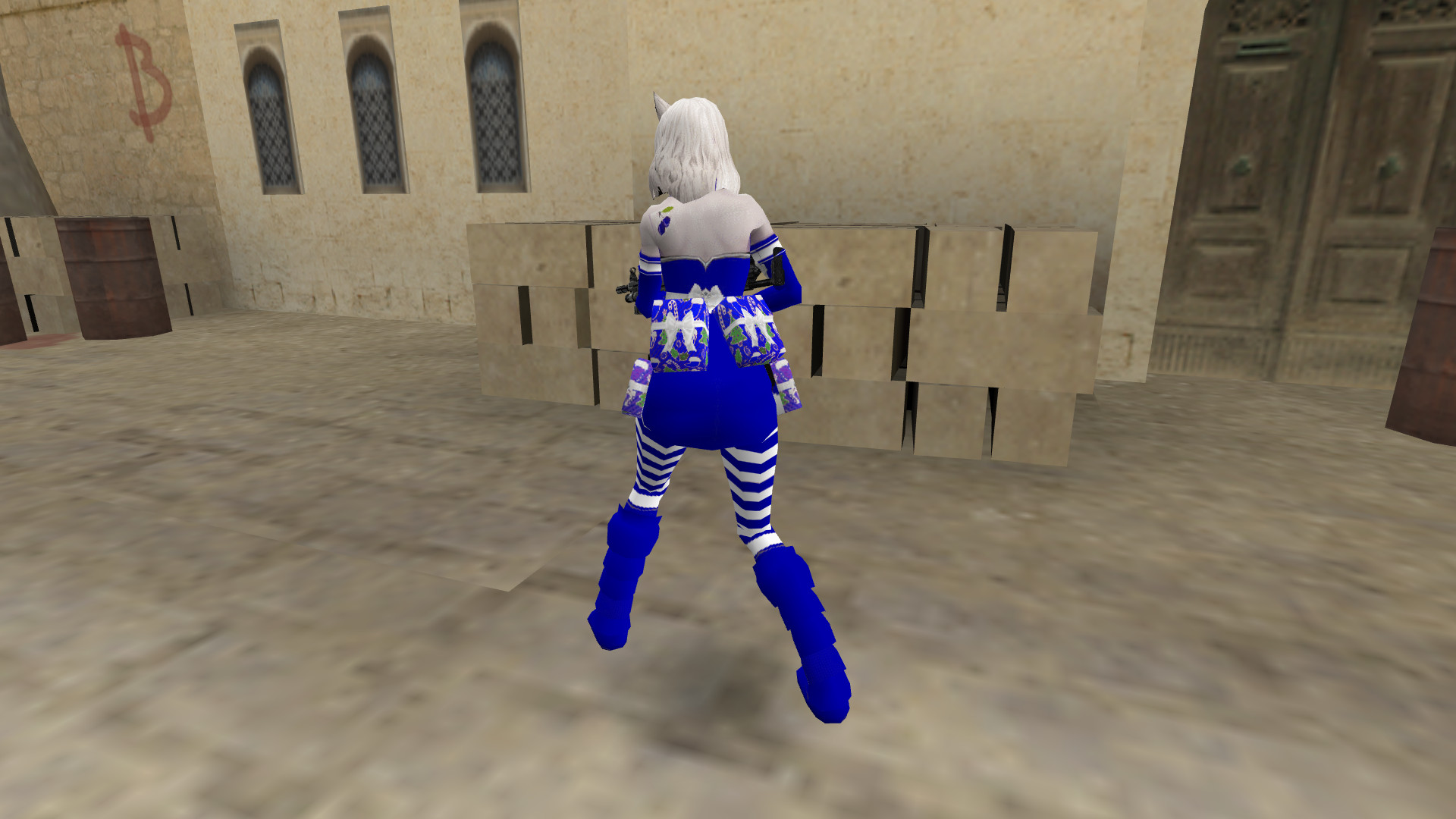 Christmas Cat Girl Mod for Counter-Strike 1.6 | CS1.6 Mods