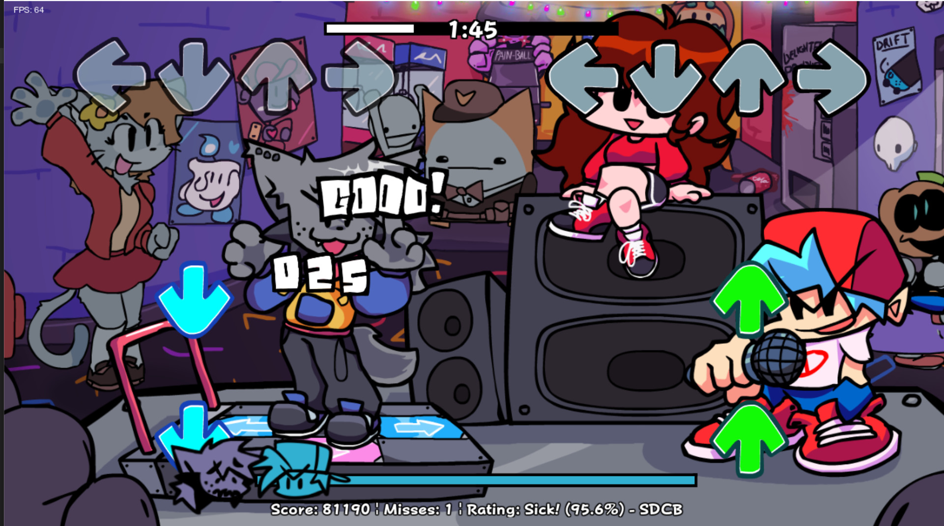 Arcade Showdown Week 1 w/ Events (PSYCH ENGINE) Mod for Friday Night ...