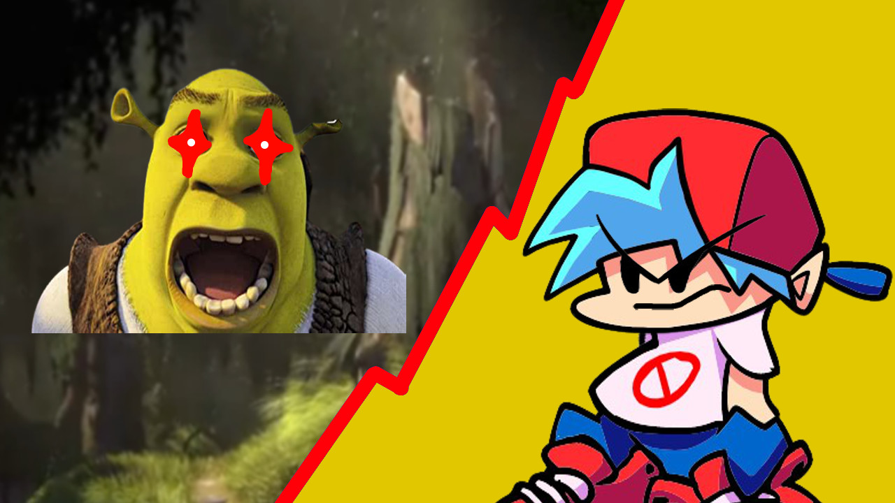 vs shrek!!1!1!1!1 (W.I.P) Mod for Friday Night Funkin' | FNF Mods