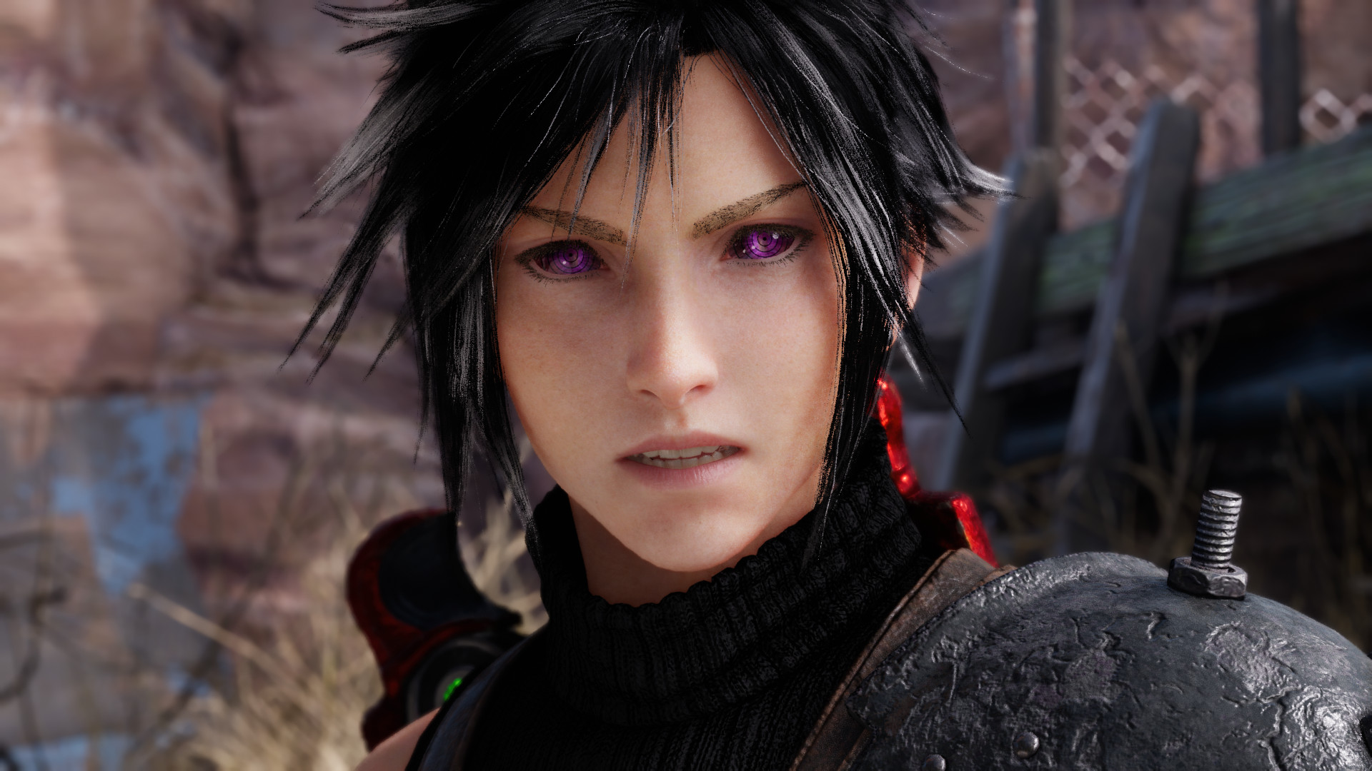 Rinnegan Eyes Mod for Final Fantasy VII REMAKE | FF7R Mods