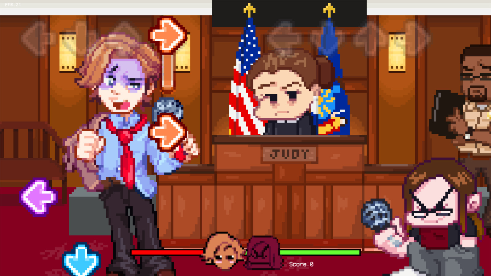 Week 6 But It's Judge Judy Mod for Friday Night Funkin' | FNF Mods