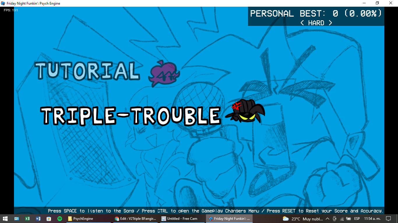 V2Triple BFangirls(Triple Trouble cover) Mod for Friday Night Funkin ...