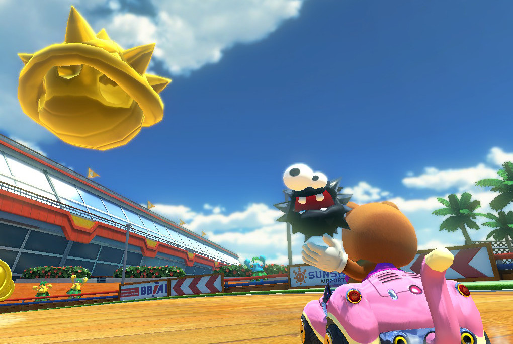 Fuzzy Banana (animated) Mod for Mario Kart 8 Deluxe | MK8D Mods