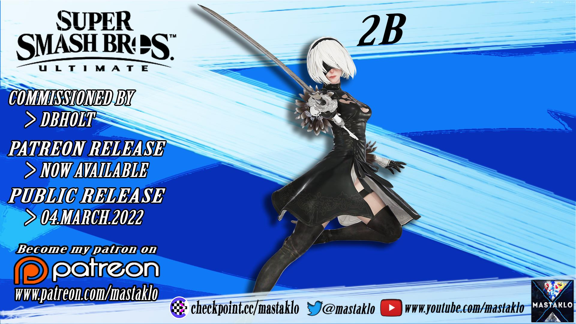 2B Mod for Super Smash Bros. Ultimate | SSBU Mods