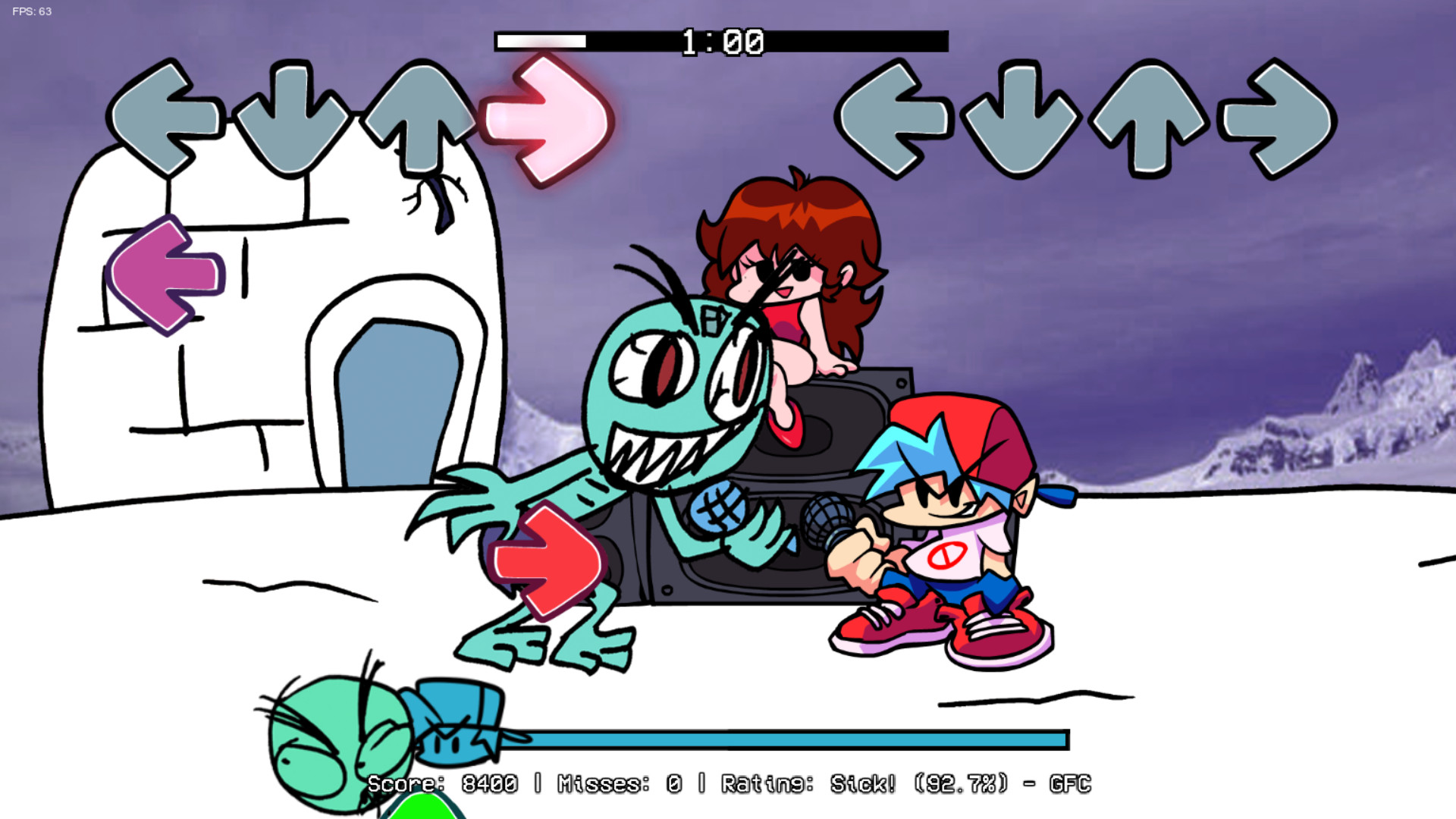 Friday Night Freezin: Vs. Ice Guy (Full Week) Mod for Friday Night ...